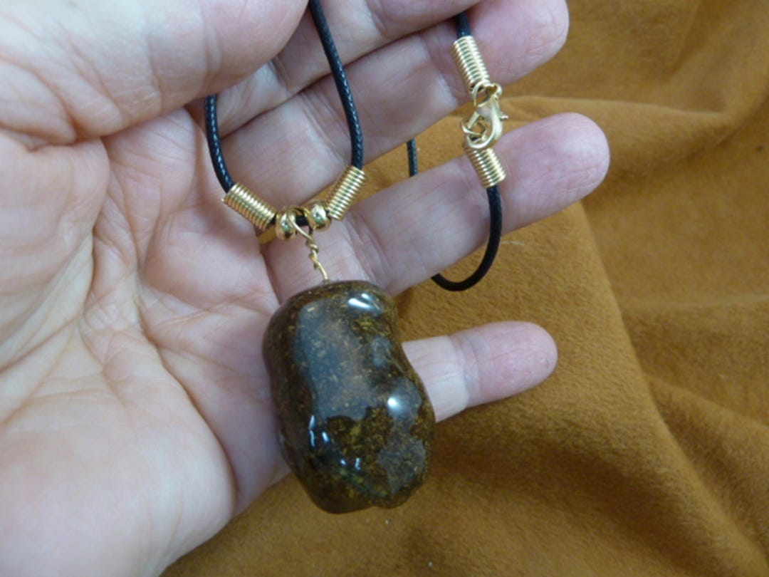 Real Jumbo Moose POOP 1 Doo Doo Nugget With Gold Tone Bead Accents ...