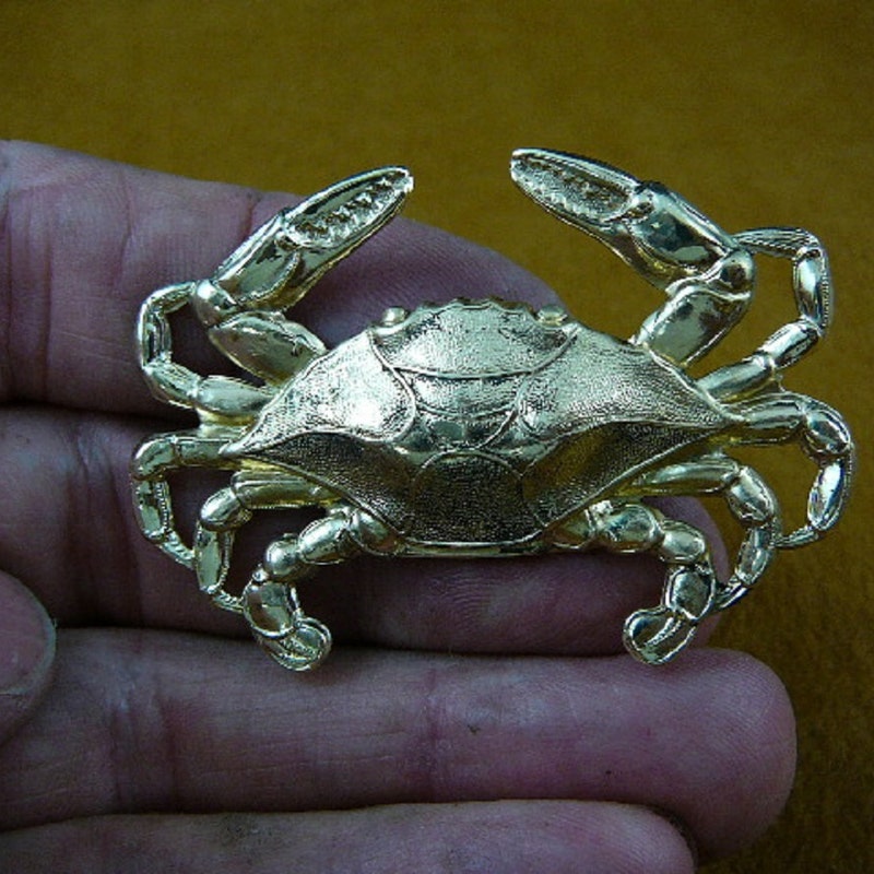 Crab Pin - Etsy