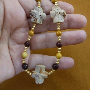 5 Fairy Stone Cross Staurolite Crystal Christian 28 | Etsy