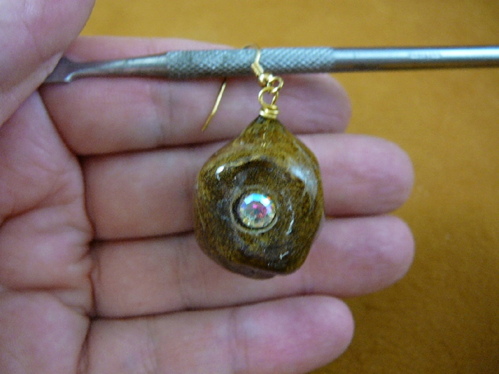 Real Moose POOP Doo Doo Turd Bling White Aurora Borealis Stone | Etsy