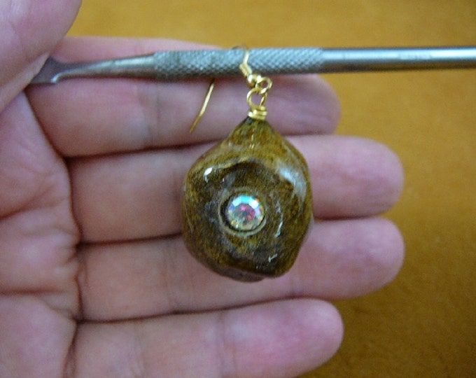 Real Moose POOP Doo Doo Turd Bling White Aurora Borealis Stone Gold ...