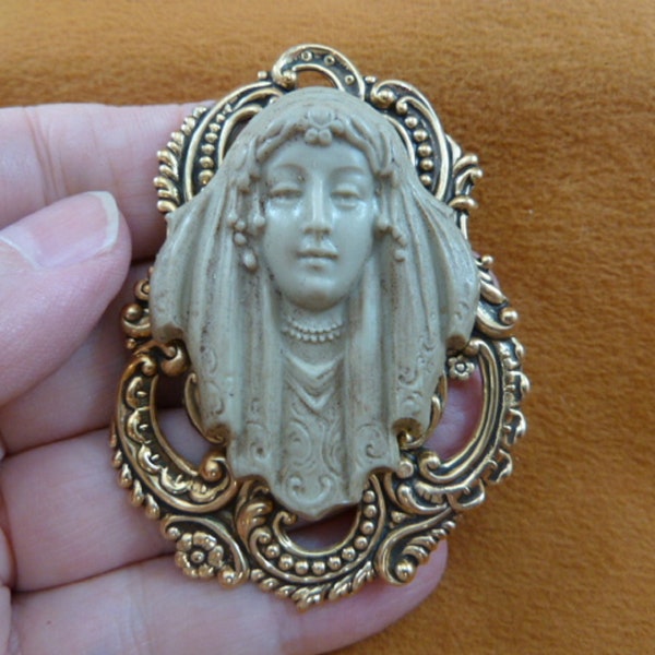 Cameo Hair Pins - Etsy