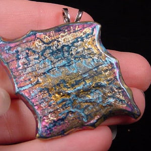 Weird Rare Titanium Polymorph Blue Pink Yellow Rainbow Abstract Diamond ...