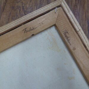 Set of 2 Original Vintage Log Cabin Oil Paintings Signed 1978 by Terry ...