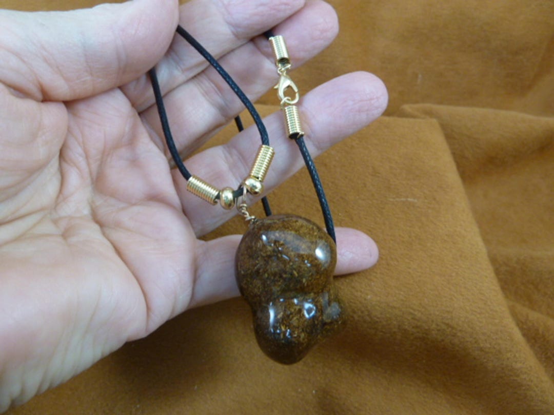 Real Jumbo Moose POOP 1 Doo Doo Nugget With Gold Tone Bead Accents ...
