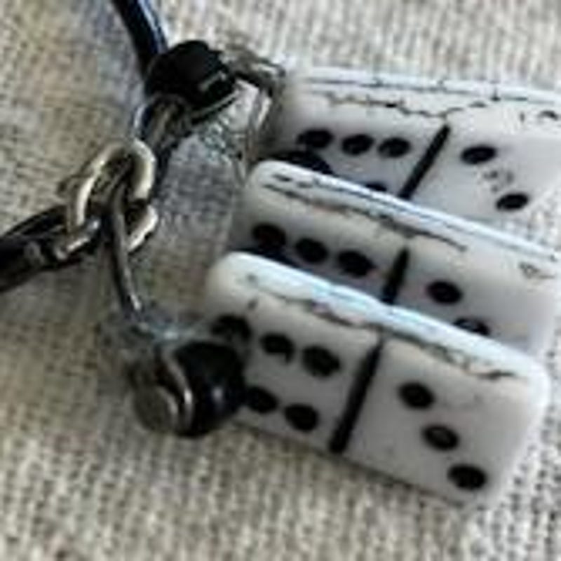Domino Pendant - Etsy