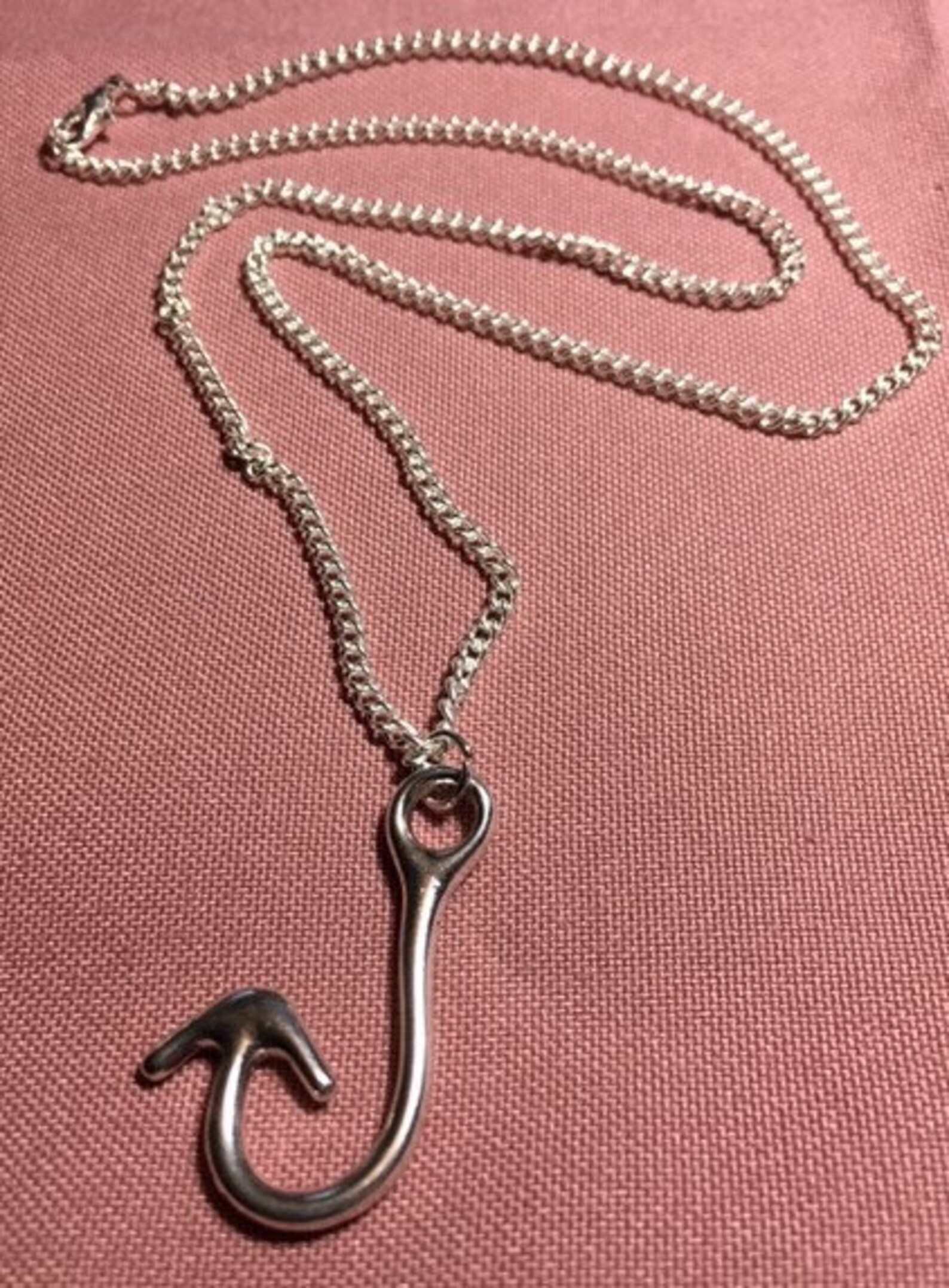 Maori Hook Pendant on Stainless Chain - Etsy