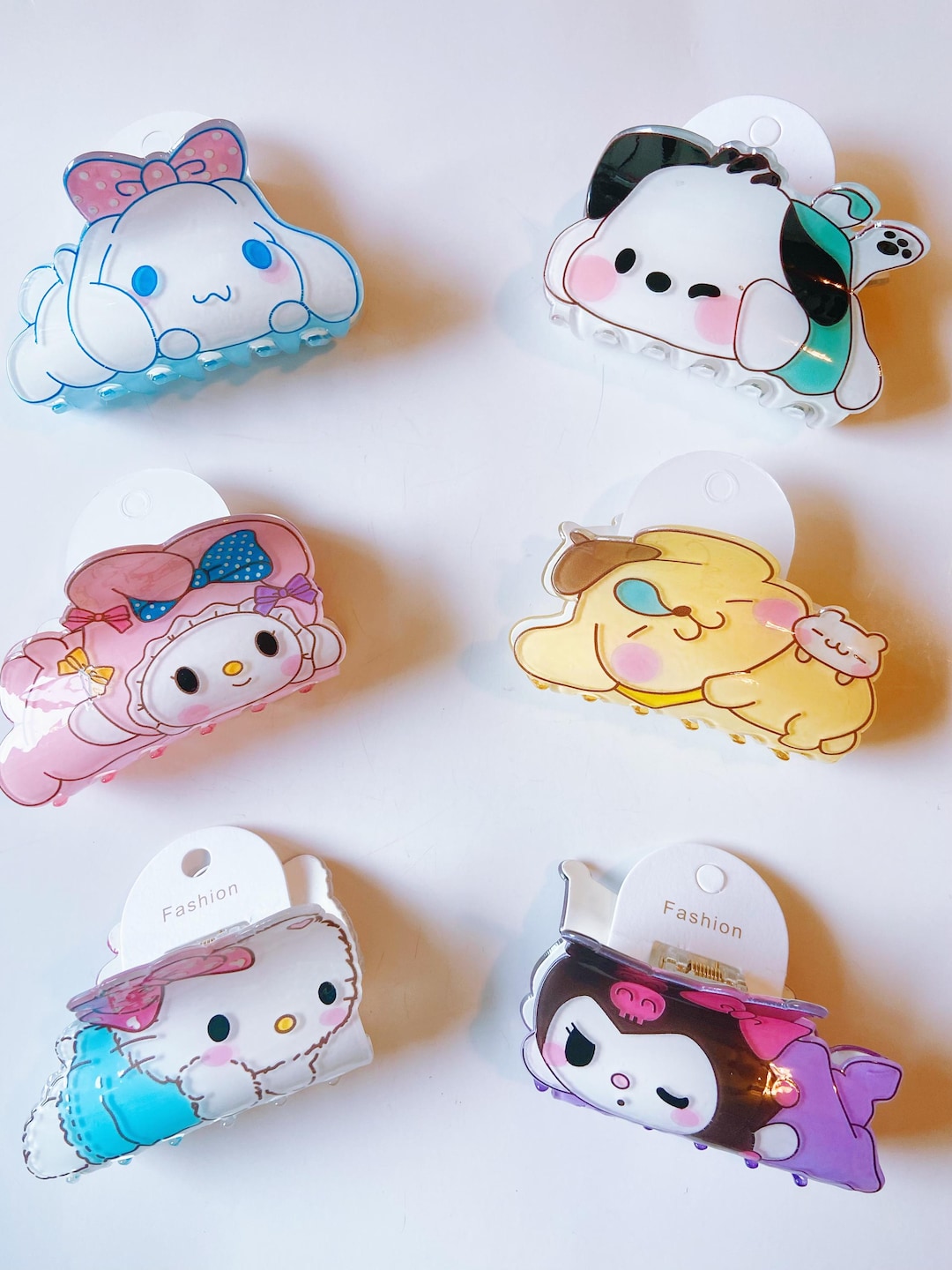 Kawaii Claw Clip/cute Claw Clip/handmade Aesthetic Cute Hair Clips ...