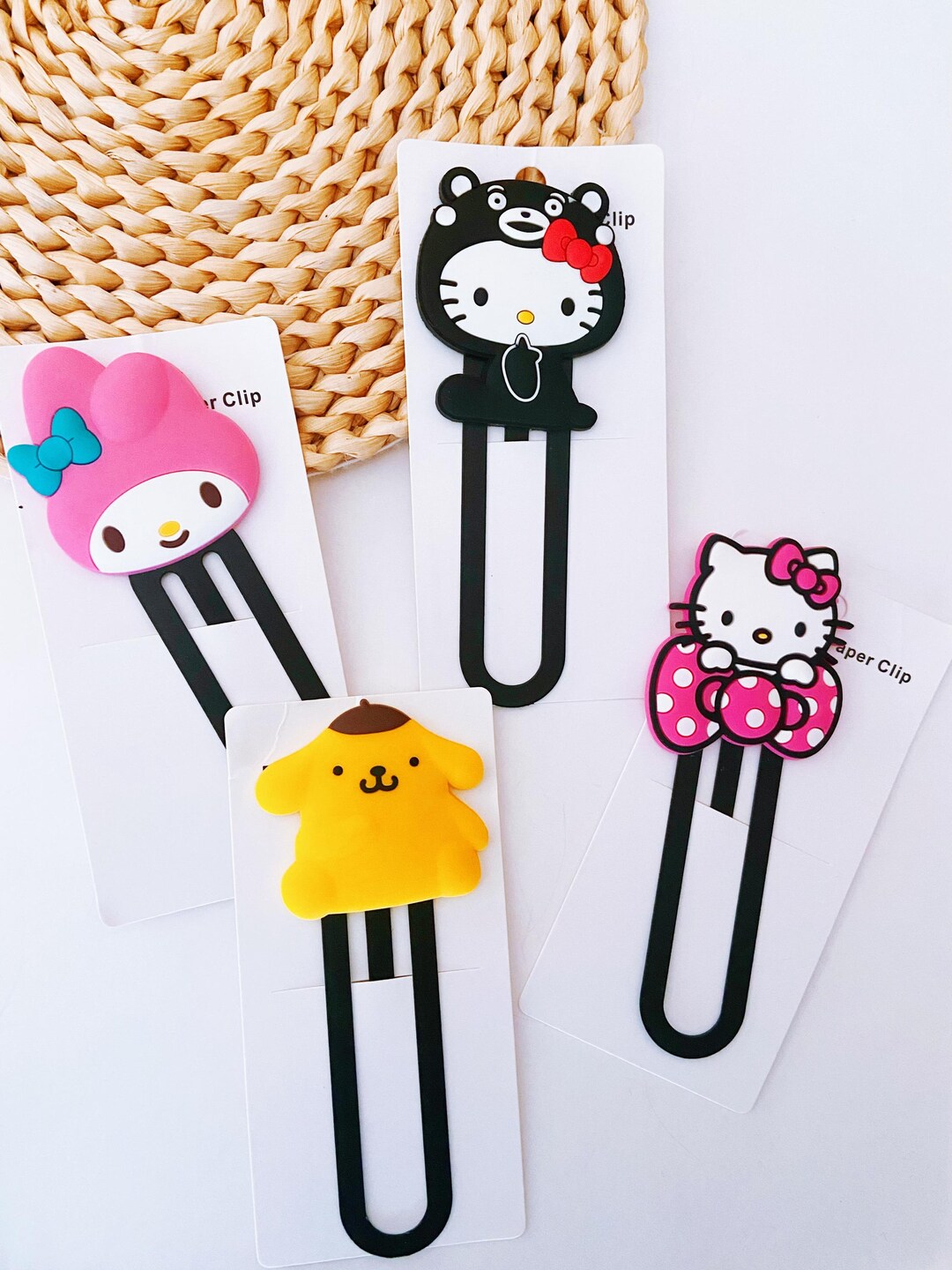 Cute Bookmarks/kawaii Bookmarks/ Fun Bookmarks/bookmarks/ Kids Birthday ...
