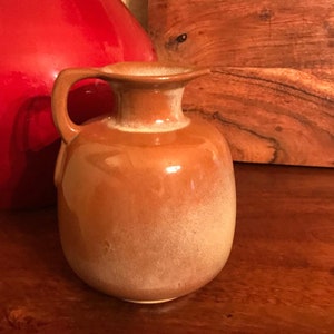 Vintage Frankoma Pottery Pitcher Jug, 833 Frankoma, Brown Clay Earth ...