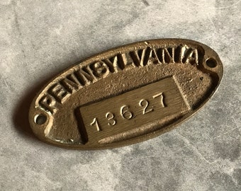 Railroad Plate | Etsy