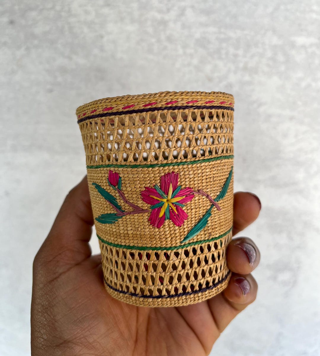 Vintage Aleut Open Weave Basket, Northwest Alaskan Basket - Etsy