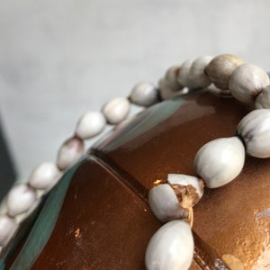 Vintage Huge Handpainted Mexican Shaker With Beads, Percussion ...