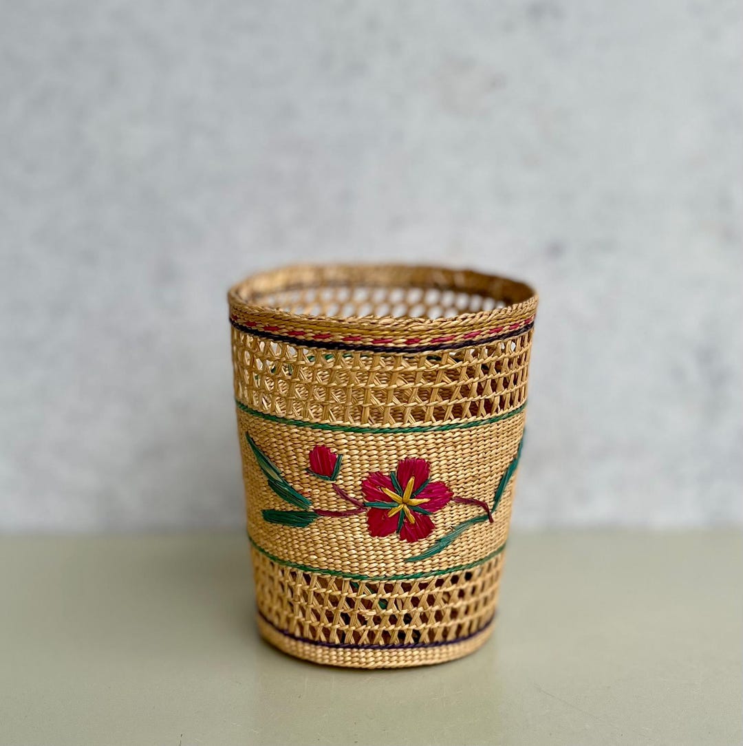 Vintage Aleut Open Weave Basket, Northwest Alaskan Basket - Etsy