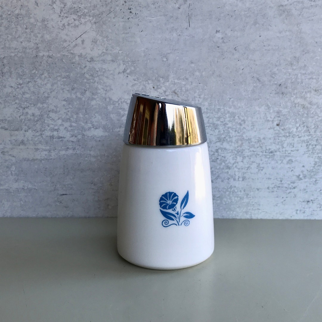 Vintage Flip Spout Milk Glass Sugar Dispenser Starline Santa Barbara ...