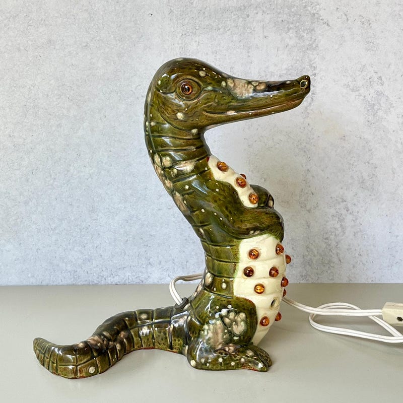 Alligator Lamp - Etsy