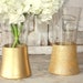 Gold Wedding Bouquet Vases Wedding Decor 6 Gold Dipped - Etsy