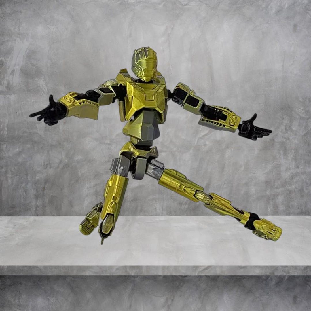 3D Printed Mannequin Dummy 13 Figure - Future Soldier Terminator Series ...