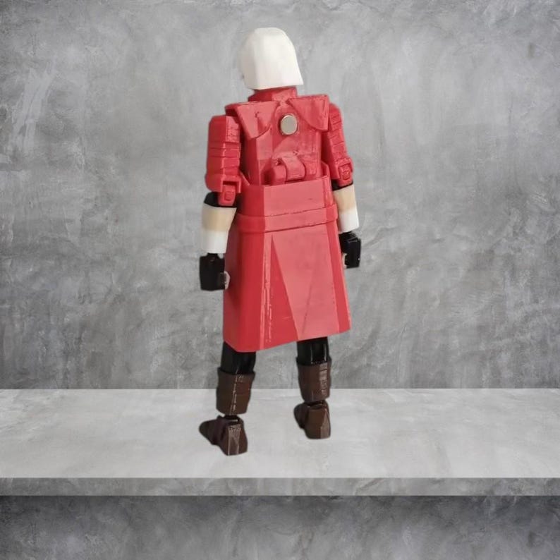 3D Printed Devil May Cry Dante Figure - Anime Multi-jointed Toys Action ...
