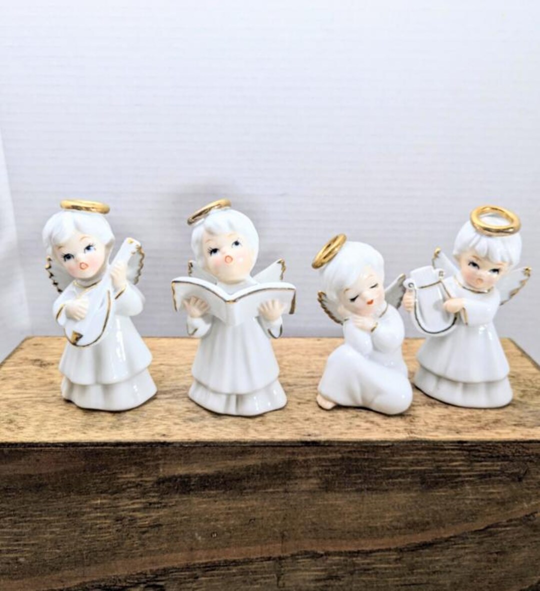 Vintage Retro Angels 4 Musical Angels 1980s in Beautiful Condition - Etsy