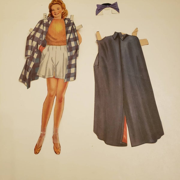 1950s Paper Dolls - Etsy
