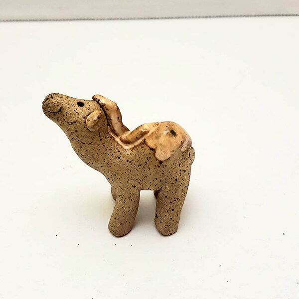 Pottery Camel Figurine - Etsy