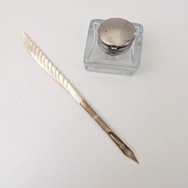 Victorian Fountain Pen - Etsy