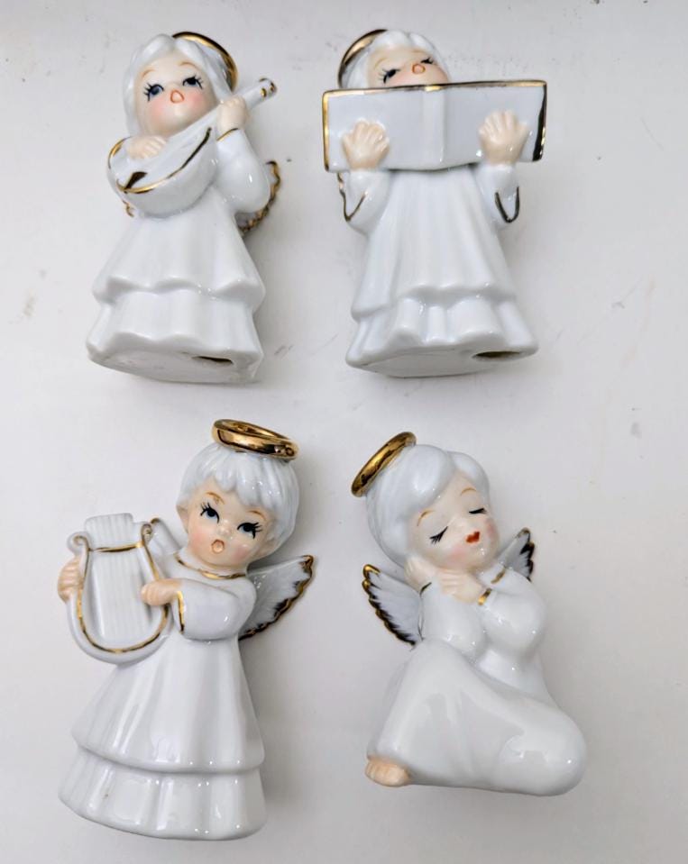 Vintage Retro Angels 4 Musical Angels 1980s in Beautiful Condition - Etsy