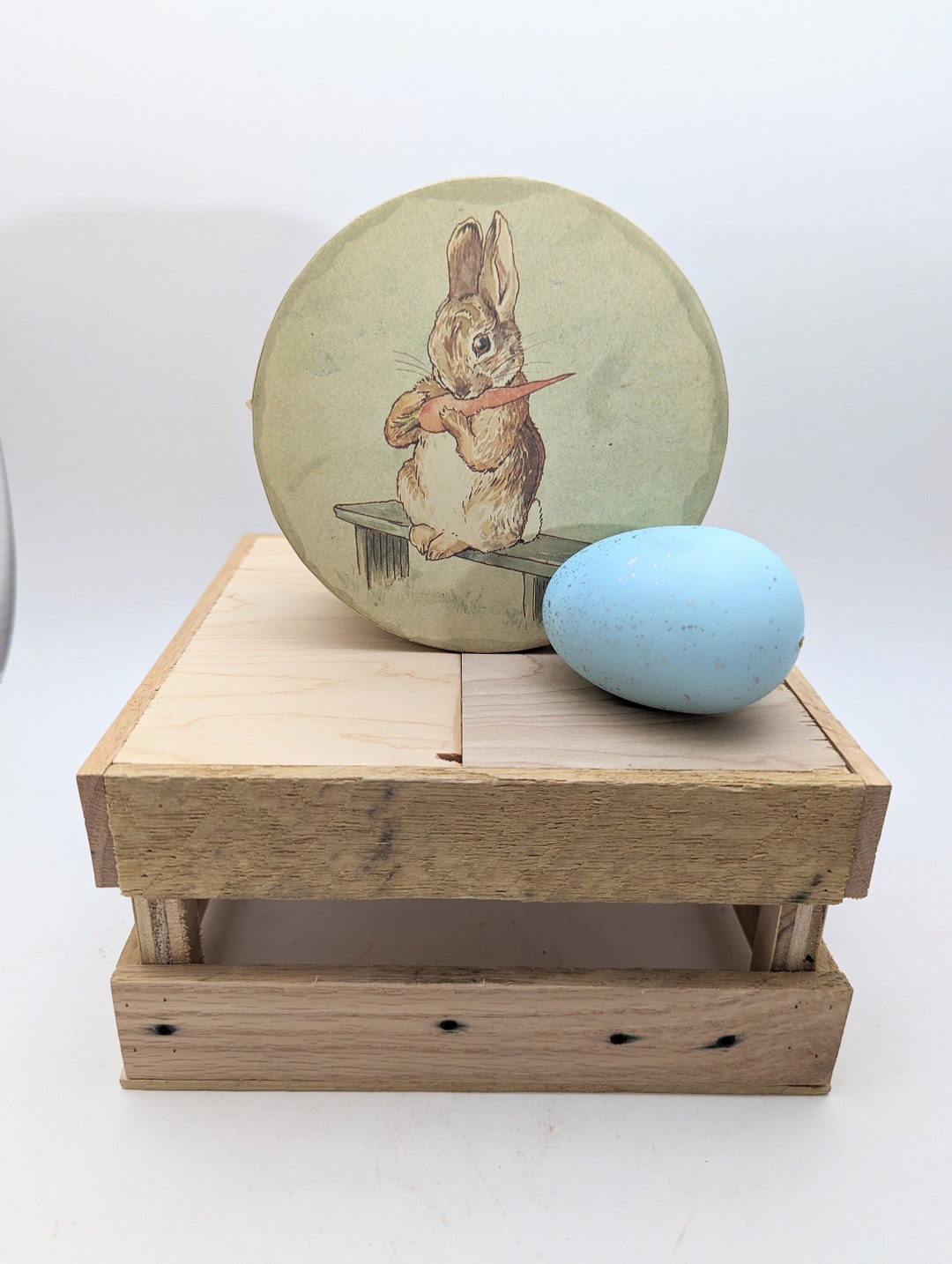 Peter Rabbit Easter Bunny Round Box - Etsy
