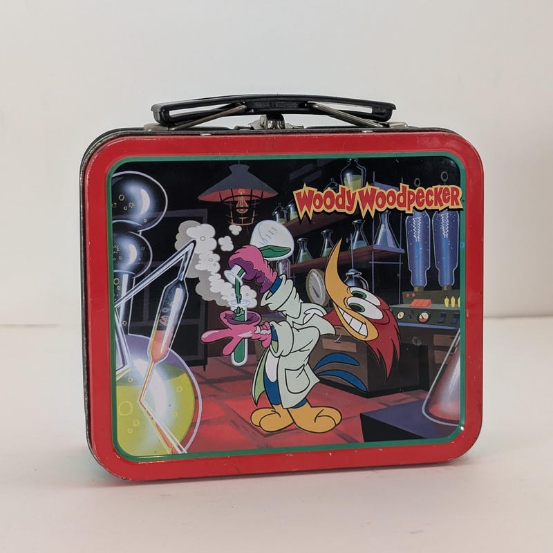 Tin Lunch Box - Etsy