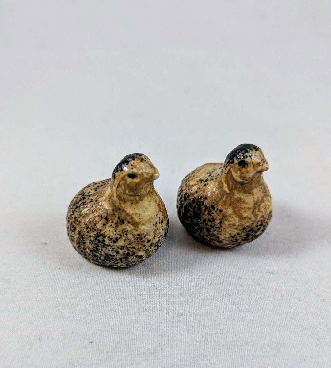 Bird Figurines-vintage Mid Century Modern Partridge Small Ceramic Birds ...