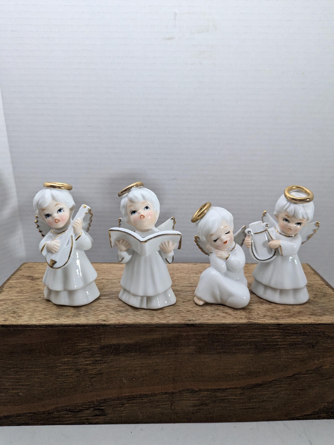 Vintage Retro Angels 4 Musical Angels 1980s in Beautiful Condition - Etsy