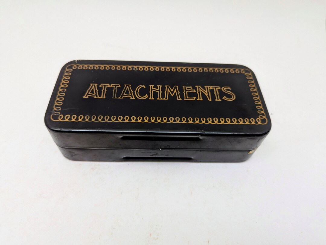 Antique Attachments Box Industrial Design Box - Etsy