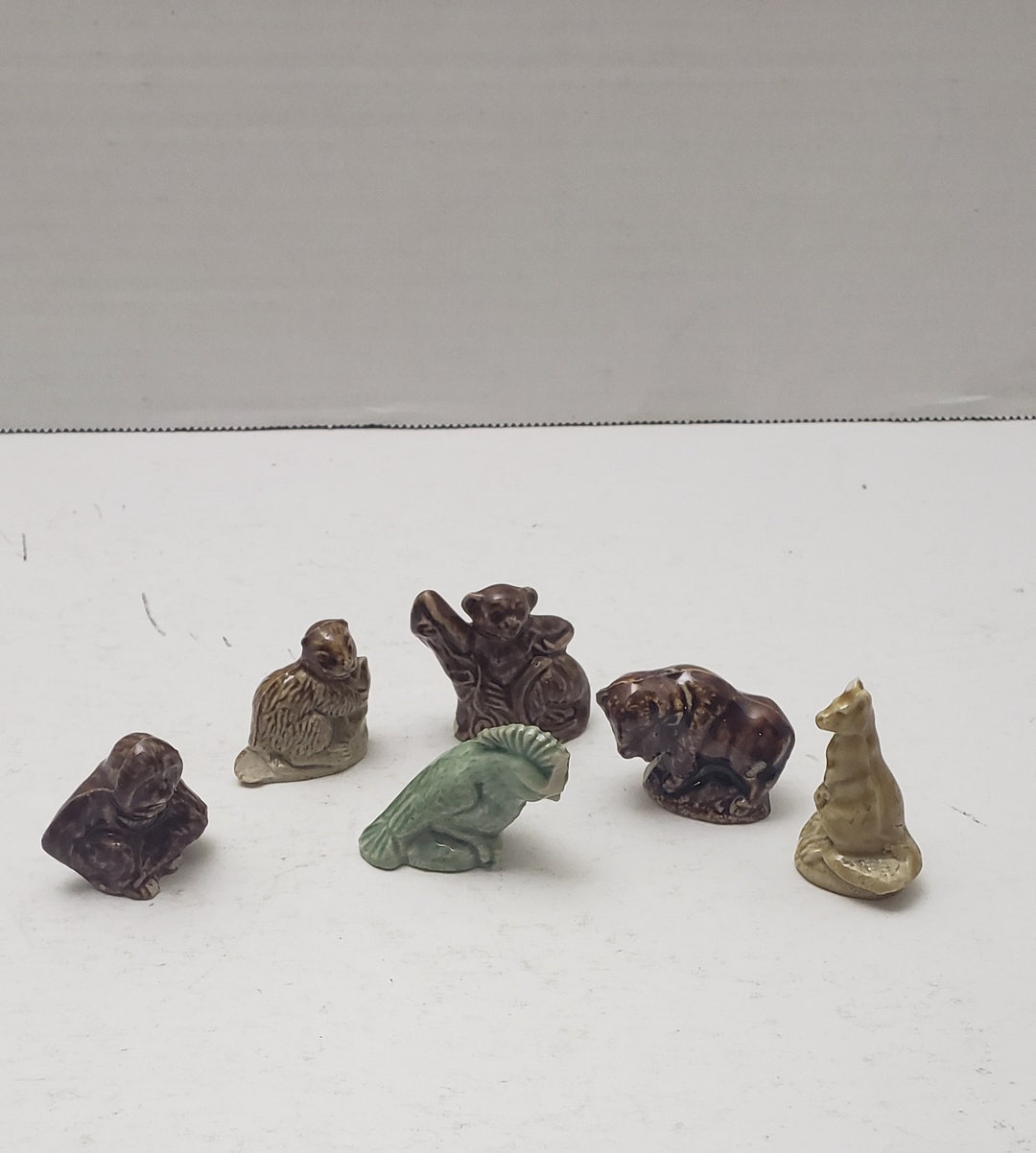 Wade Whimsy Large Group of Animals Imperfect - Etsy