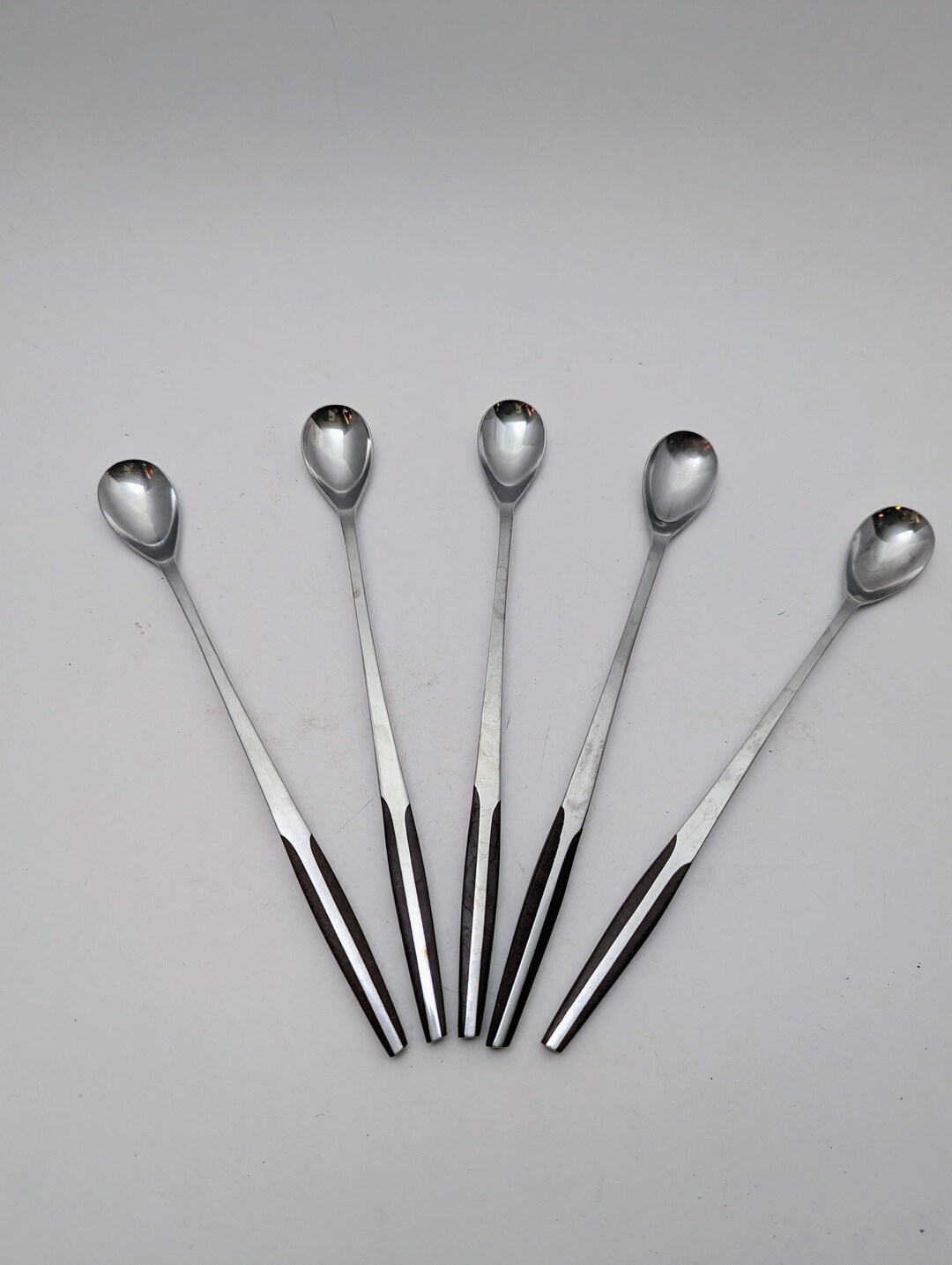 Ice Tea Spoons MCM Eldan Vintage Modern Style Japan - Etsy