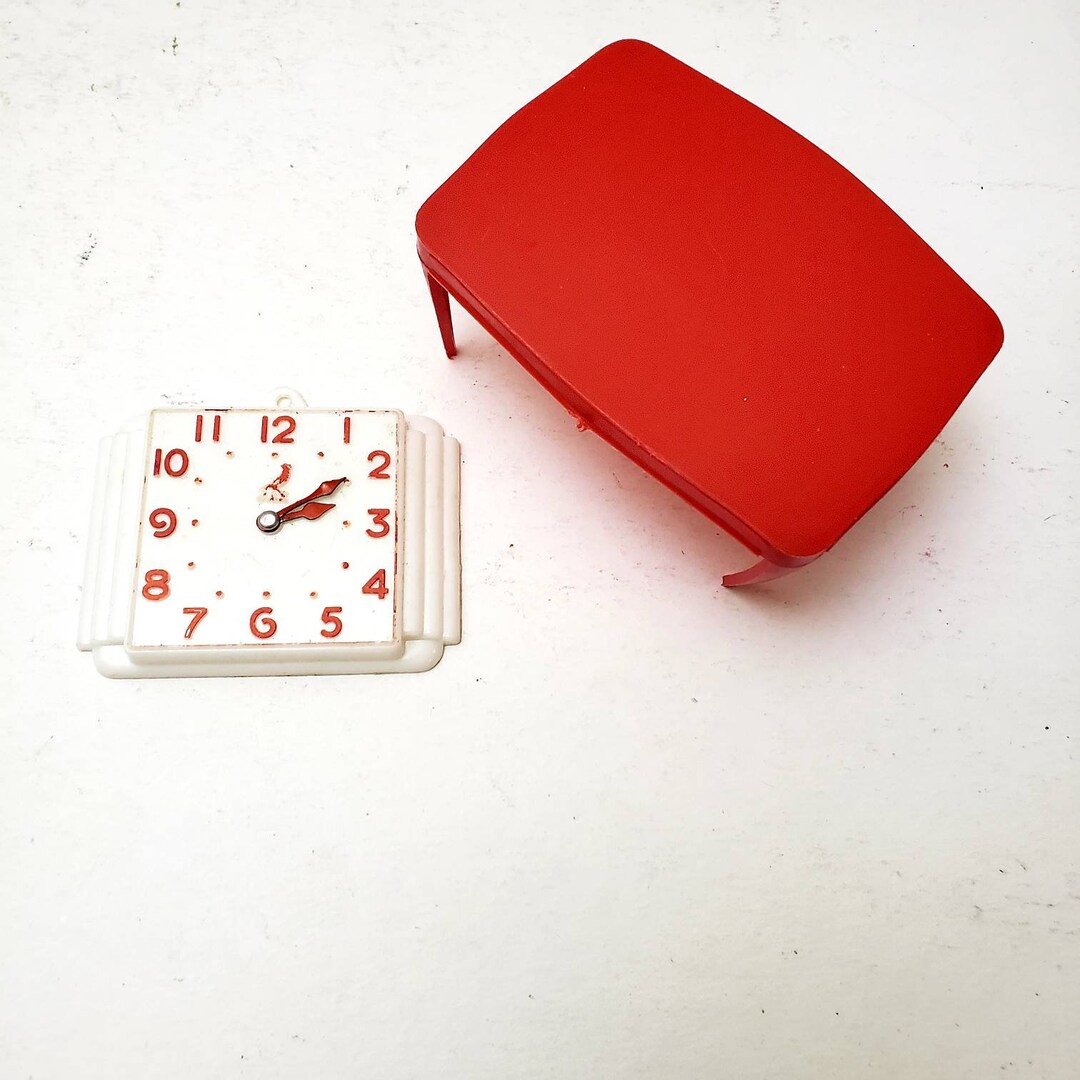 Miniature Diner Clock With Movable Metal Hands - Etsy