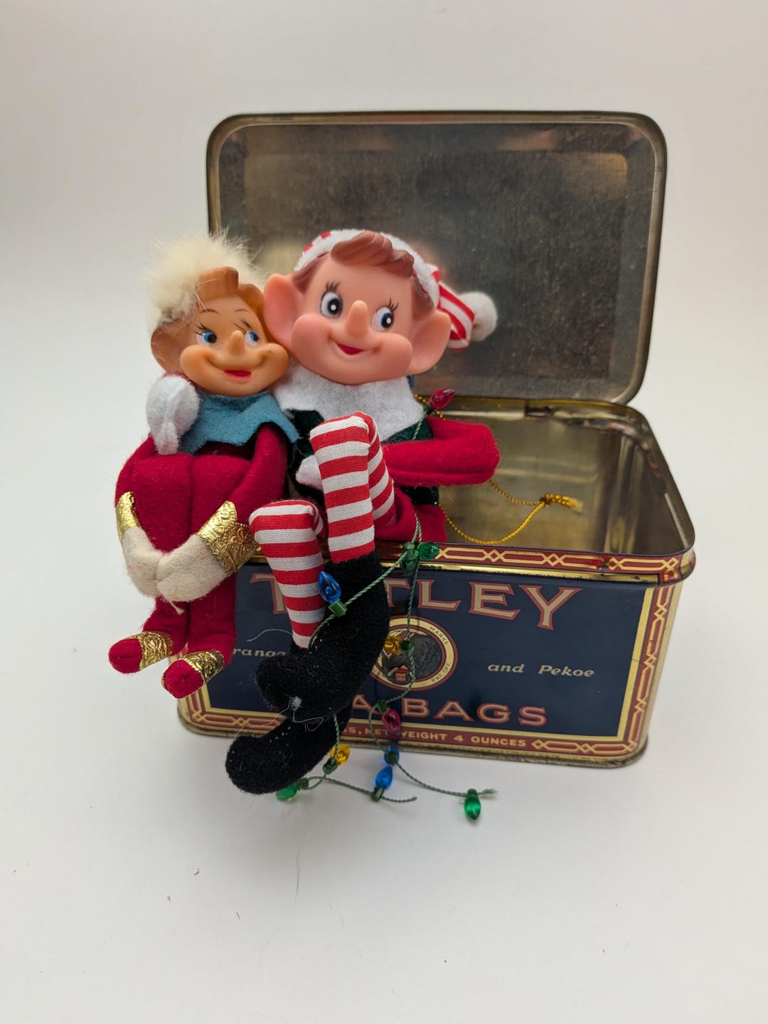 Lipton Tea Tin With Hinged Lid Vintage - Etsy