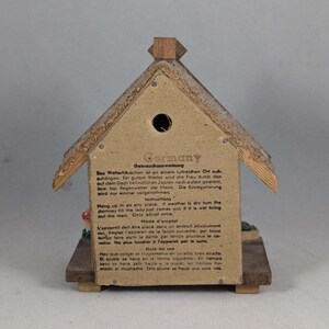 Vintage German Weather House Barometer Dicky and Dolly - Etsy