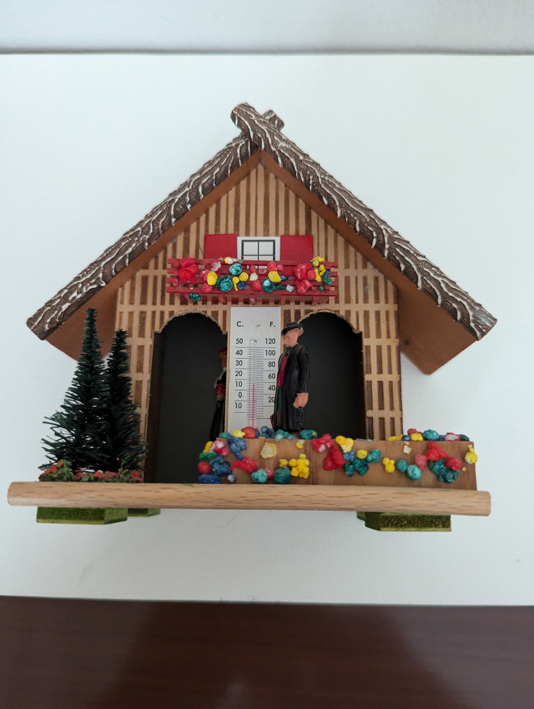 Vintage German Weather House Barometer Dicky and Dolly - Etsy