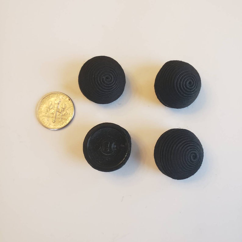 Buttons- Group of 4 Vintage Corded Buttons - Etsy