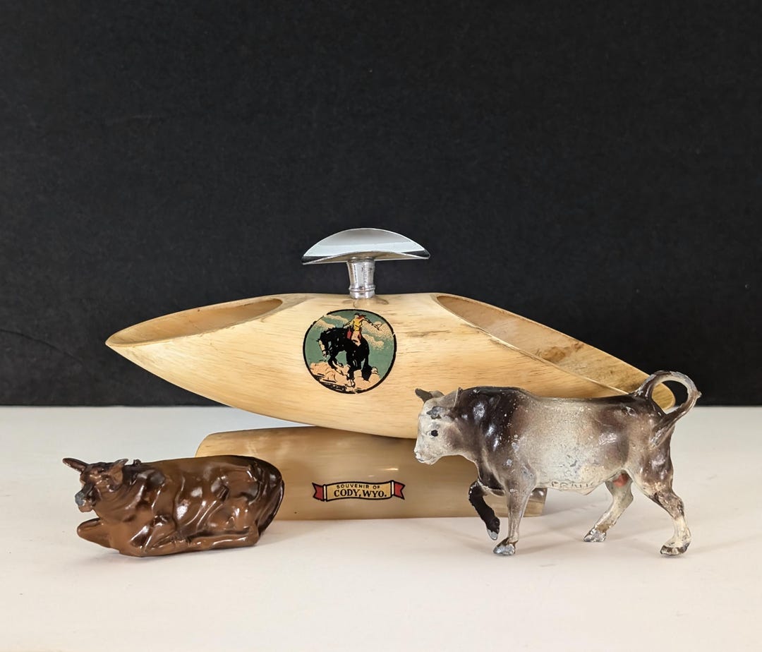 1920s - 1950's Vintage Cow or Bull Horn Cigar/cigarette/pipe Holder ...