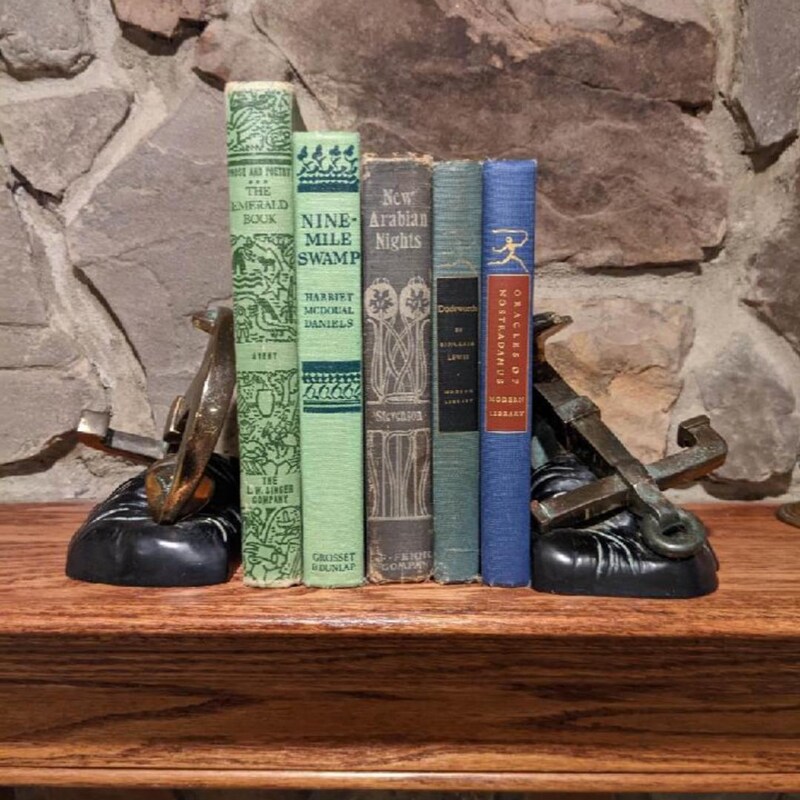Brass Bookends - Etsy