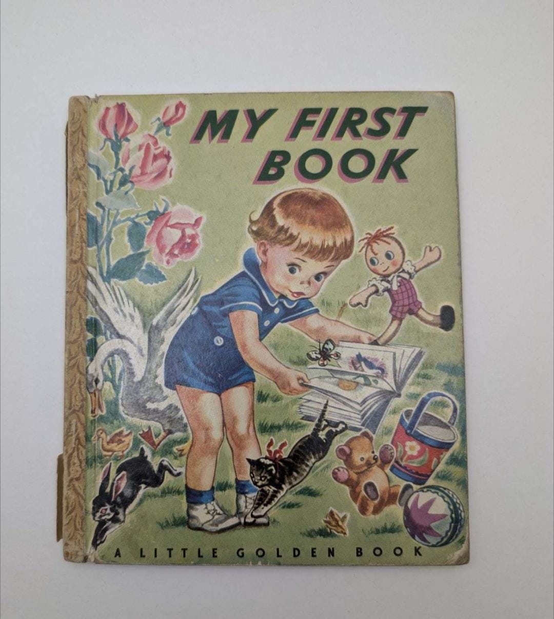 My First Book Little Golden Book Vintage - Etsy