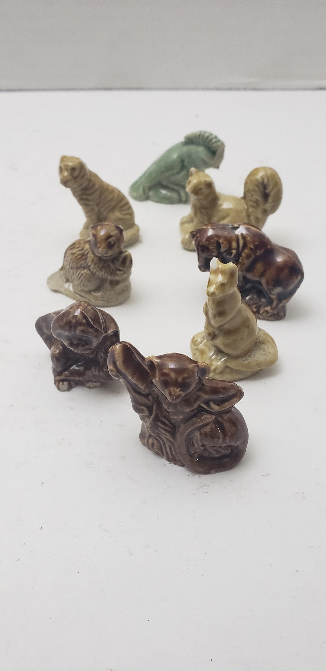 Wade Whimsy Large Group of Animals Imperfect - Etsy