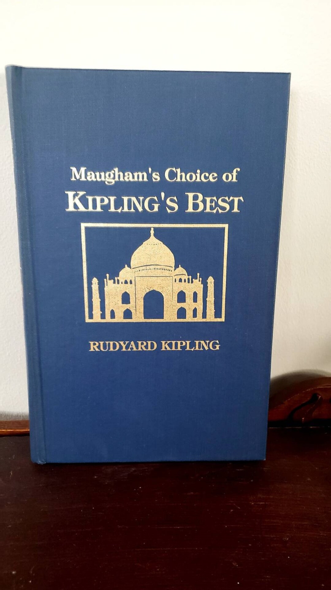 Vintage Rudyard Kipling Blue and Gold Book - Etsy