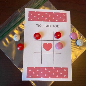 Valentine Tic-tac-toe Game - Etsy