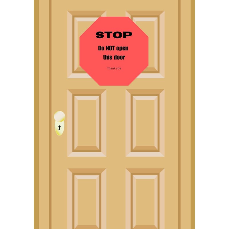 Bedroom Door Sign - Etsy