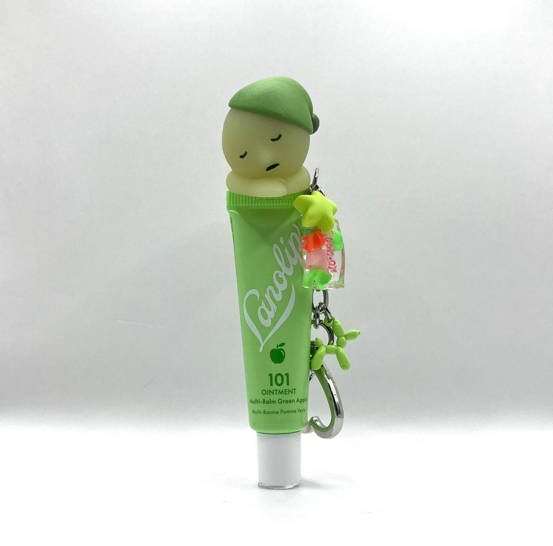 SMISKI 'dozing' Hipper With Lanolips 101 Lip Ointment on a Keychain - Etsy