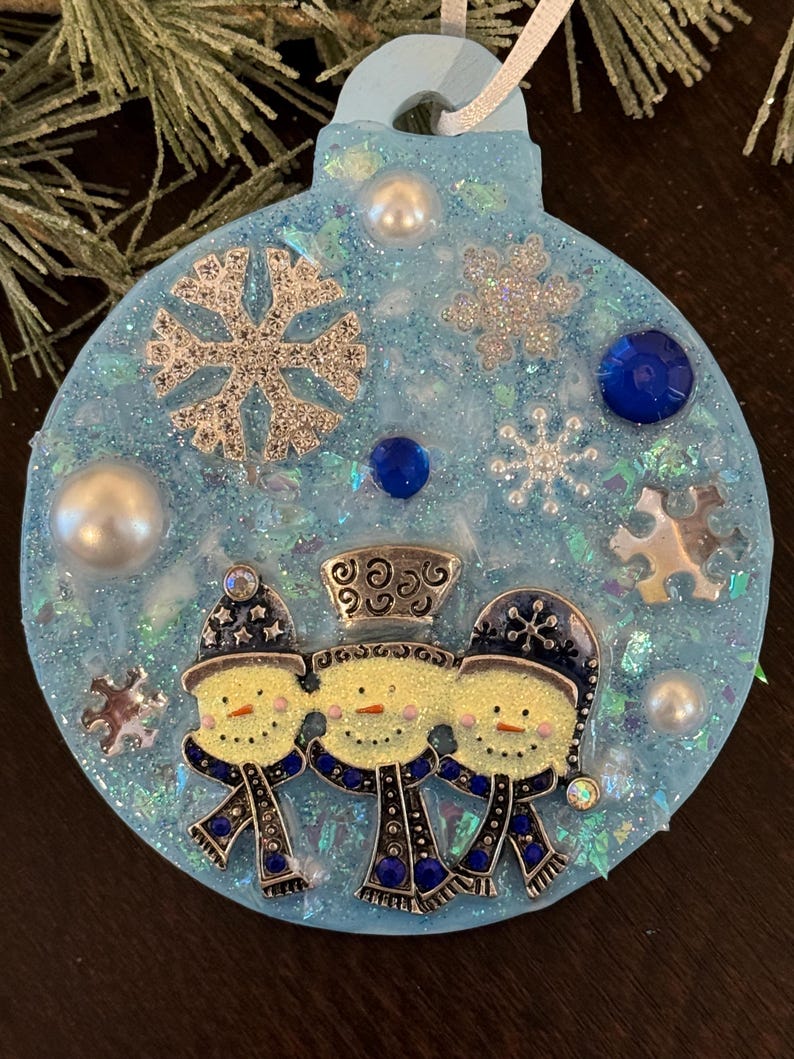 SNOW PALS Ornament Costume and Vintage Jewelry, Gems, Rhinestones ...