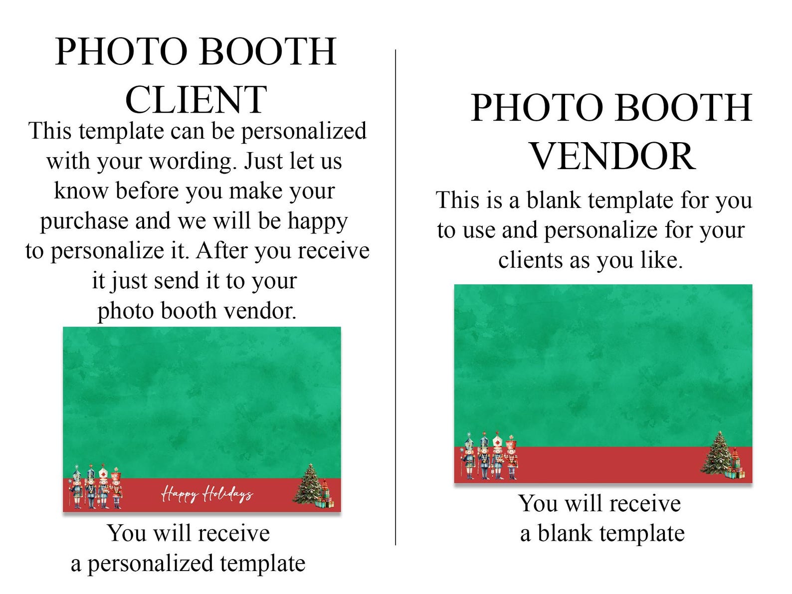 Editable 4x6 Photo Booth Template: PSD File (digital Download) - Etsy